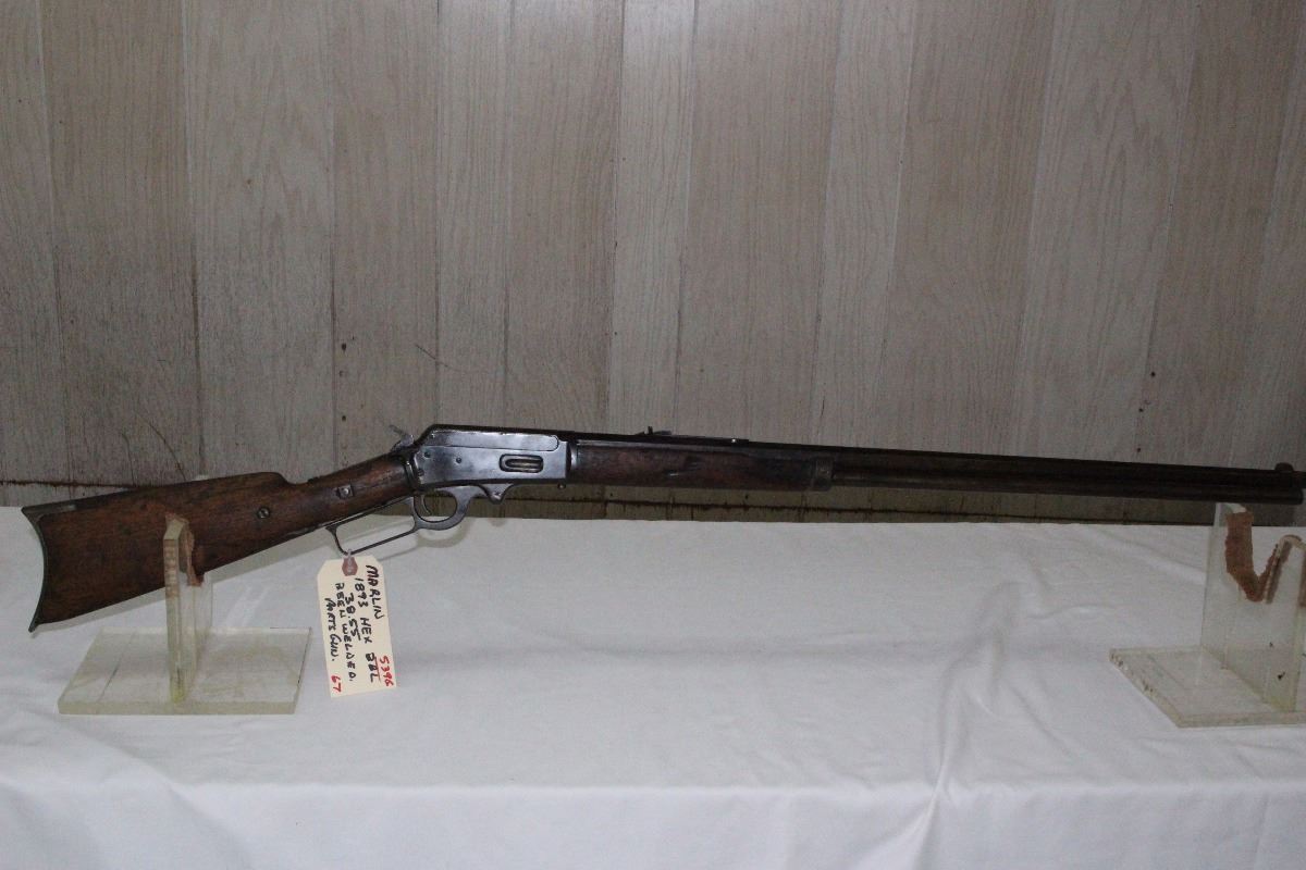 Marlin; Has been welded; Parts Gun; 1893; Hex Barrel; 38.55