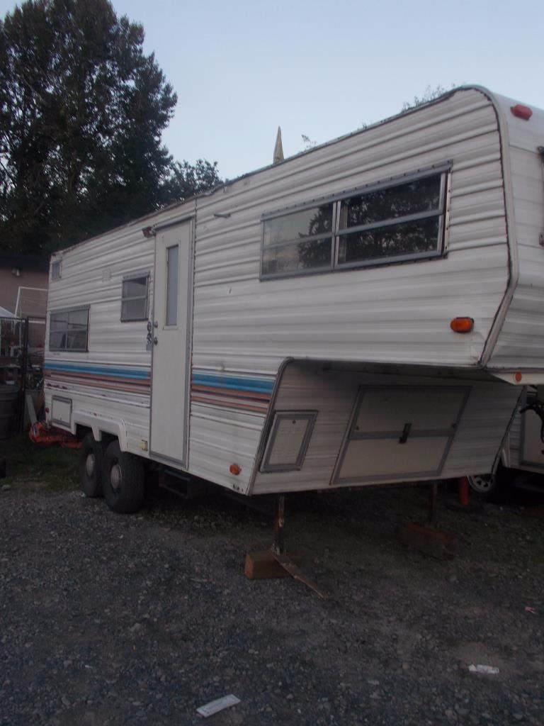 S.T.O.A. - 24' 5TH WHEEL RV - 1979 TERRY TAURUS SPECIAL EDITION - WIHT ...