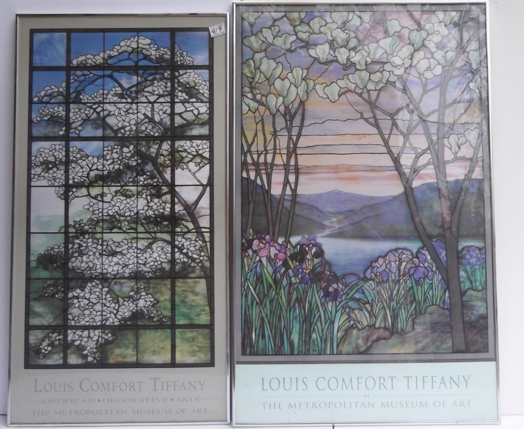 Louis Comfort Tiffany exhibition posters