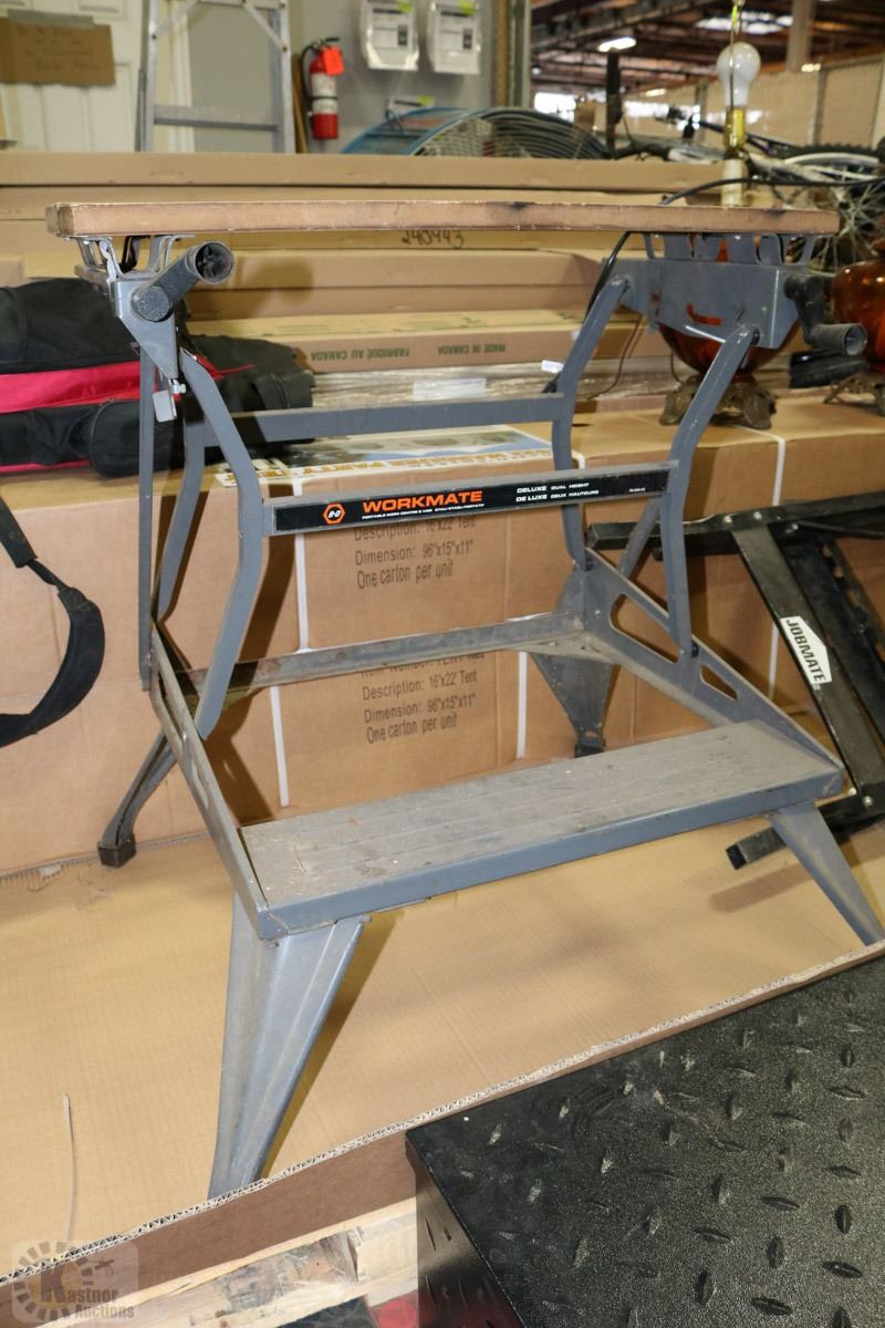 WORKMATE DELUXE DUAL HEIGHT WORK BENCH