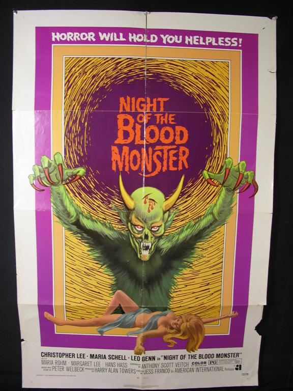 Set of Sci Fi/Horror Movie Posters