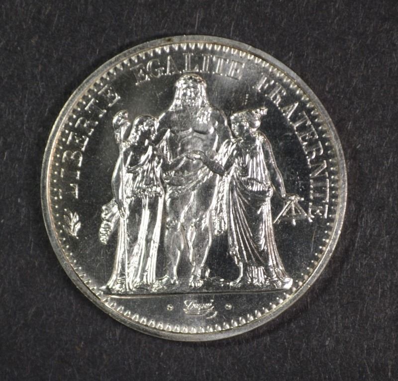 1973 France, 10 Francs, BU, 90% Silver, .7234ozt KM#932