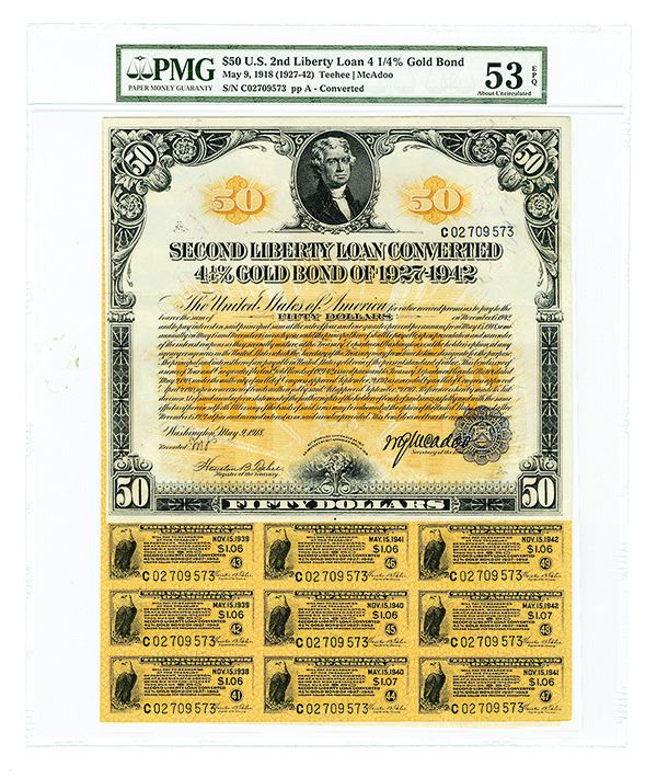 Second Liberty Loan Converted 4 25 Gold Bond Of 1927 1942 Issue May 9 Second Liberty Loan Converted 4 25 Gold Bond Of 1927 1942 Issue May 9