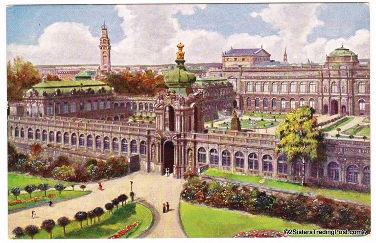 Art Museum Dresden, Germany Early 1900's