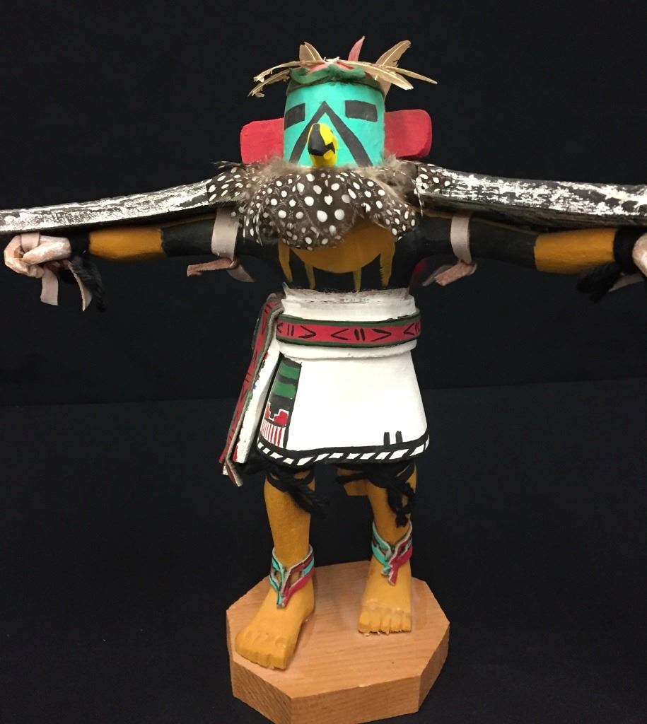 Vintage Original Hopi Kachina Eagle Dancer