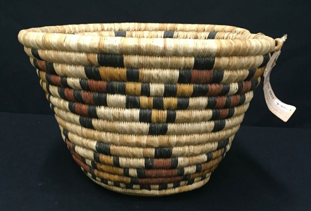 Vintage Hopi Coiled Basket