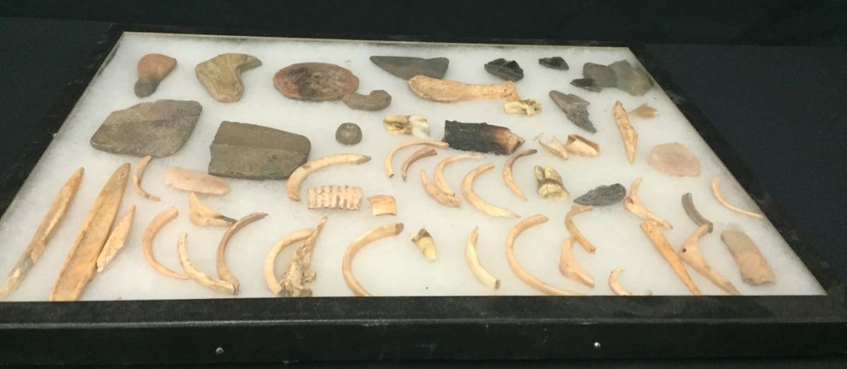 Prehistoric Hohokam Artifacts Display