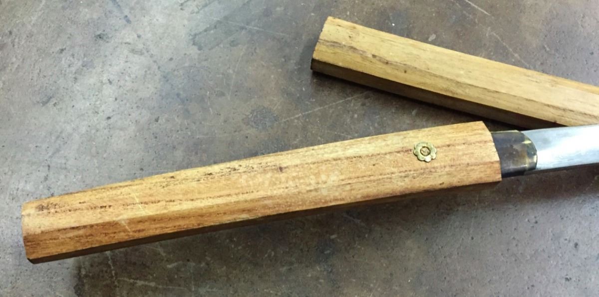 Japanese Samurai Style Sword - Wooden Sheath