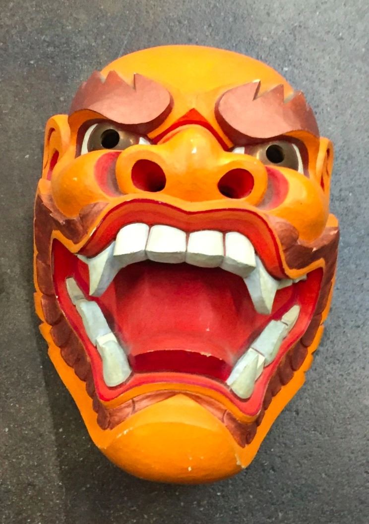 Mexican Tortilla Press and Mask Lot