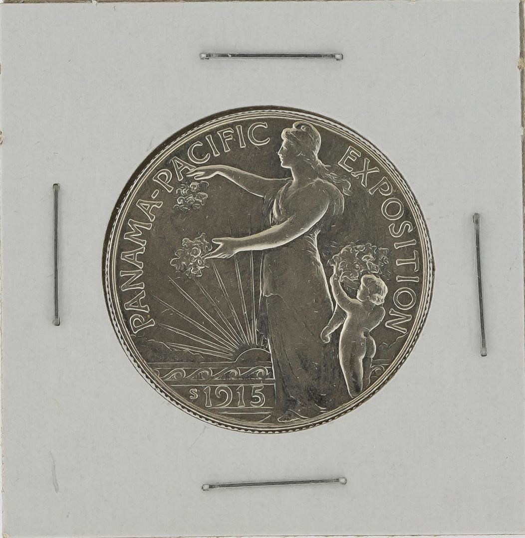 1915 Panama Pacific Exposition Commemorative Half Dollar Coin