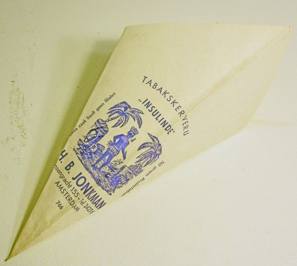 VINTAGE BLACK AMERICANA NATIVE TOBACCO CONE