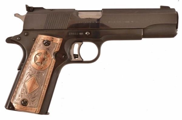 Colt 1911 .45 Carried by Texas Ranger D. Holdridge
