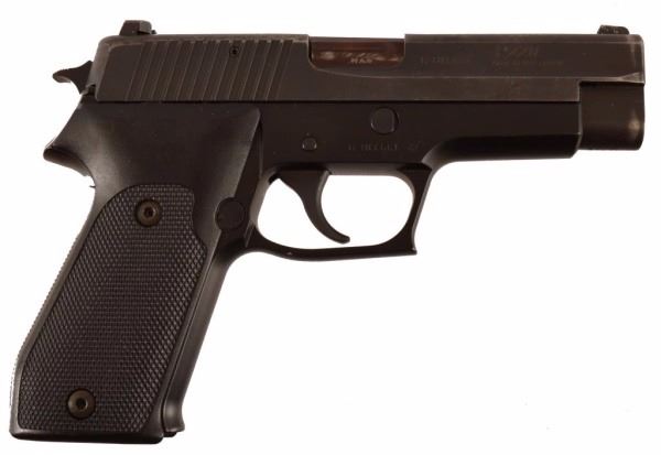 Texas Ranger Rudy Flores' Sig Sauer P220 .45