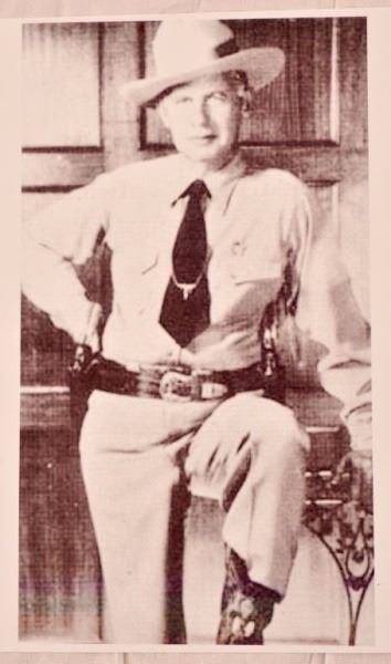 Texas Ranger Lone Wolf Gonzaullas License Plate