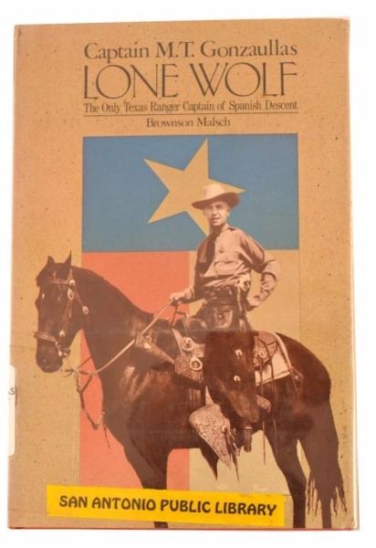 Texas Ranger Lone Wolf Gonzaullas License Plate