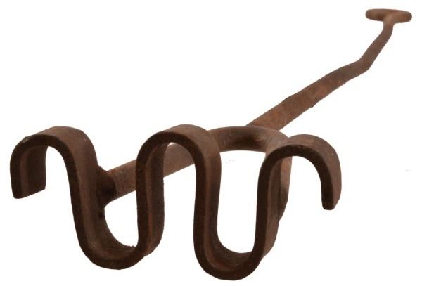 Authentic King Ranch "Running W" Branding Iron