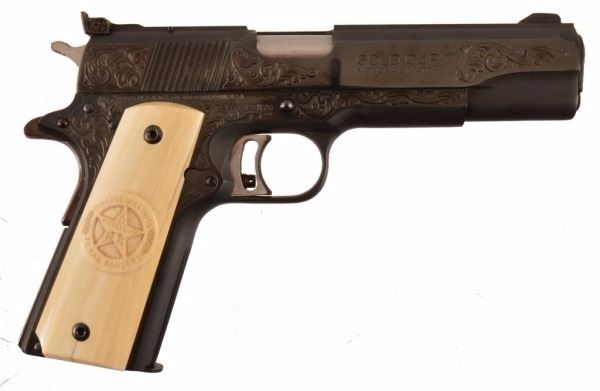 Texas Ranger Williams' Colt 1911 Gold Cup .45 Texas Ranger Williams' Colt 1911 Gold Cup .45
