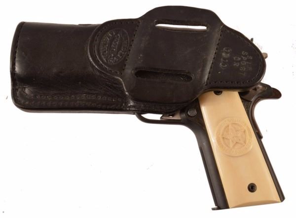 Texas Ranger Williams' Colt 1911 Gold Cup .45