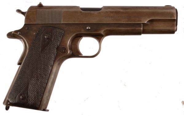Texas Ranger C.J. Blackwell's Colt 1911 .45 Pistol