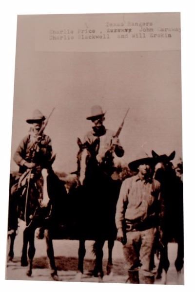 Texas Ranger C.J. Blackwell's Colt 1911 .45 Pistol