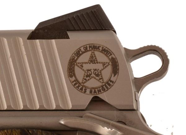 Texas Ranger Jack Dean's Sig Sauer 1911 .45