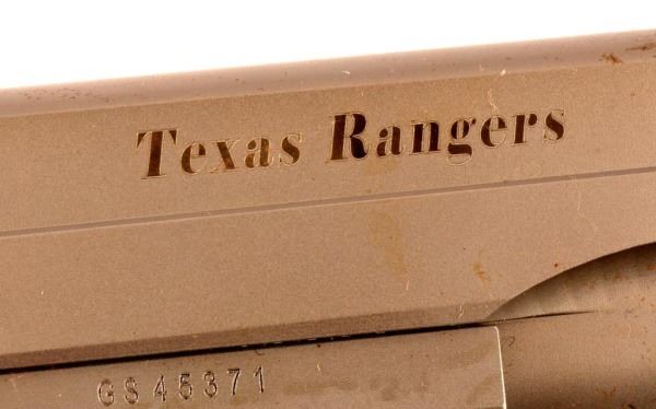 Texas Ranger Jack Dean's Sig Sauer 1911 .45