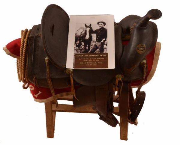 Texas Ranger Captain Tom Hickman's Saddle