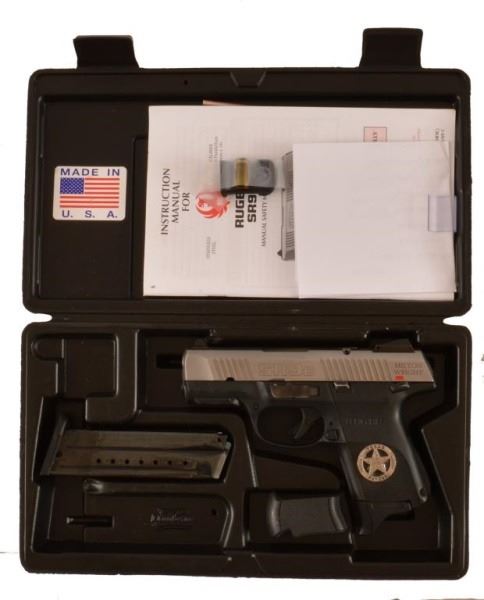 Texas Ranger Milton Wright's Ruger SR9c 9mm Pistol