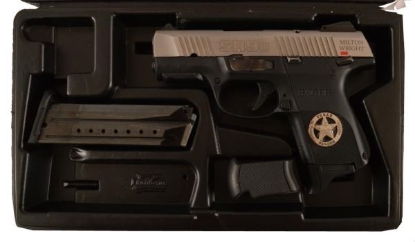 Texas Ranger Milton Wright's Ruger SR9c 9mm Pistol