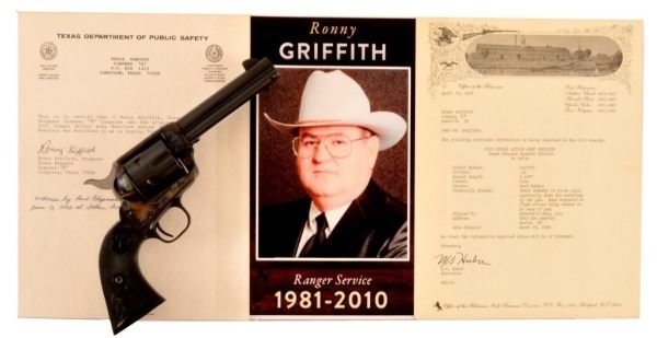 Texas Ranger Ronny Griffith's Colt SAA .45