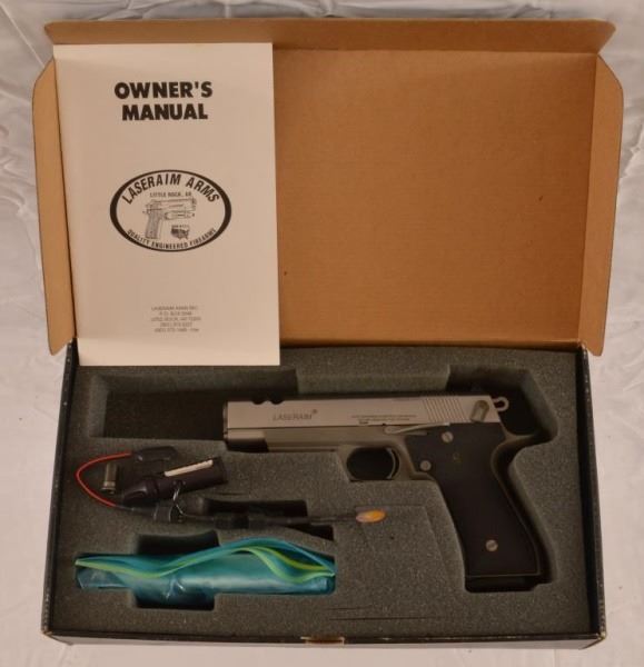 Texas Ranger Jack Dean's Laser Aim 1911 .45 Pistol