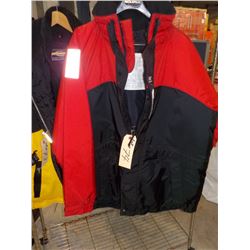 HELLY HANSEN INDUSTRIAL SOFT FLEX FLOATER COAT, SZ LRG