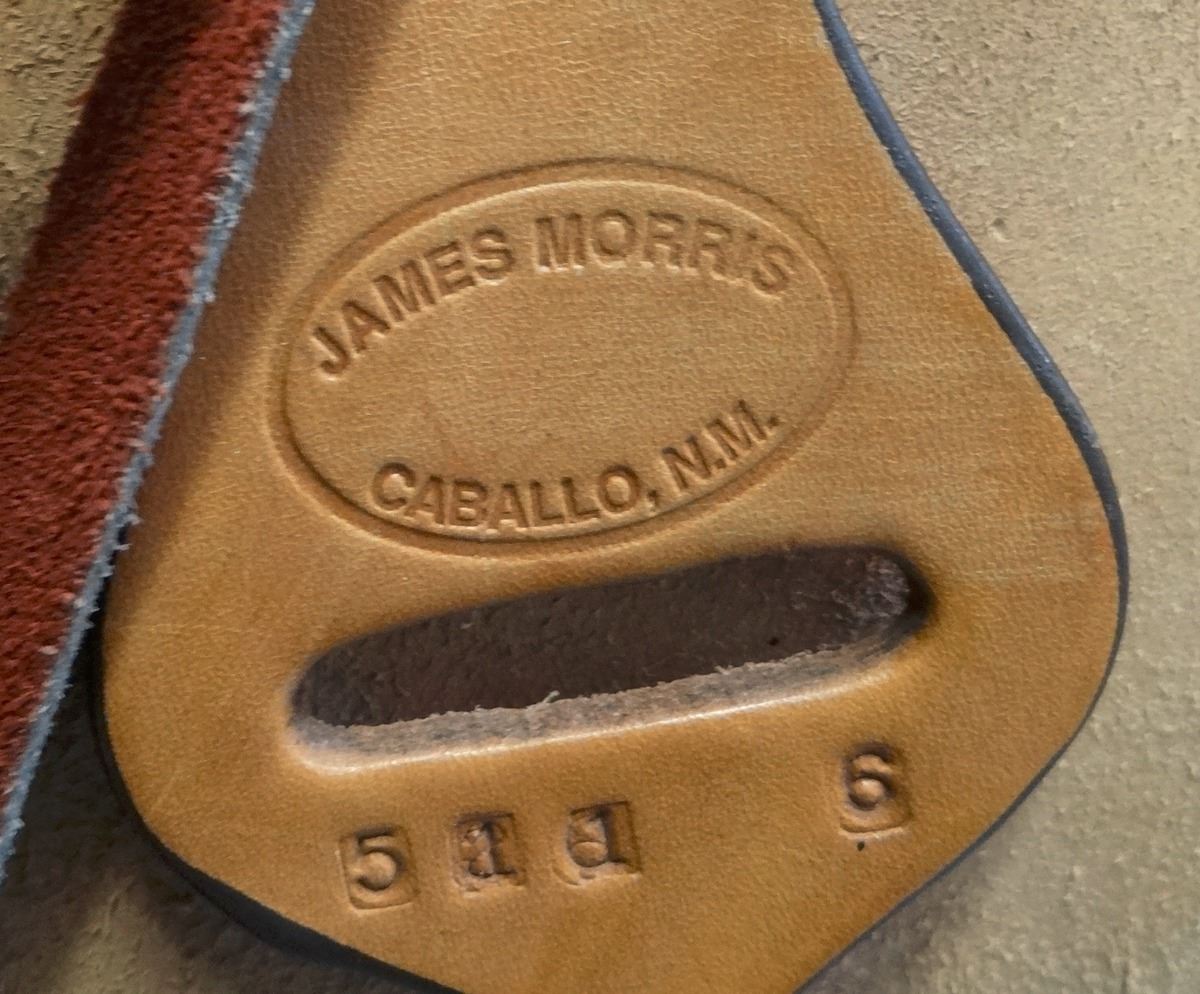 James Morris, 16.5", Wade tree, flat plate rig, 6" bell stirrups ...