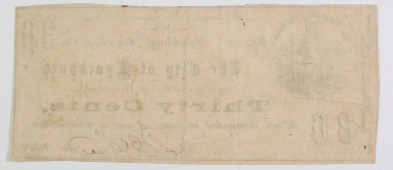 COMPLETE SET OF ( 8 ) LYNCHBURG SHIN PLASTERS CIVIL WAR OBSOLETE ...