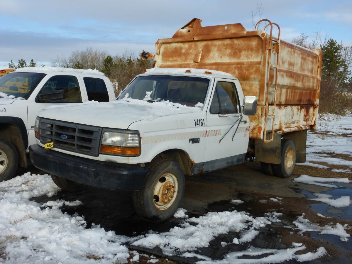 1992 Ford F350 Custom Dually Garbage Truck