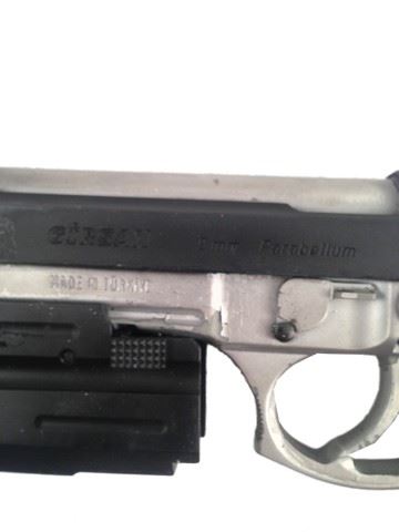 Resident Evil 6 Wesker's (Shawn Roberts) Parabellum Gun Movie Props