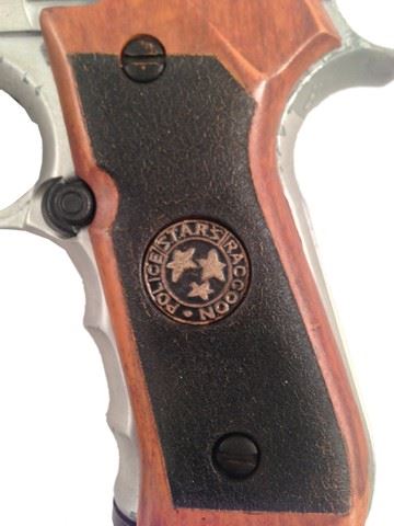 Resident Evil 6 Wesker's (Shawn Roberts) Parabellum Gun Movie Props