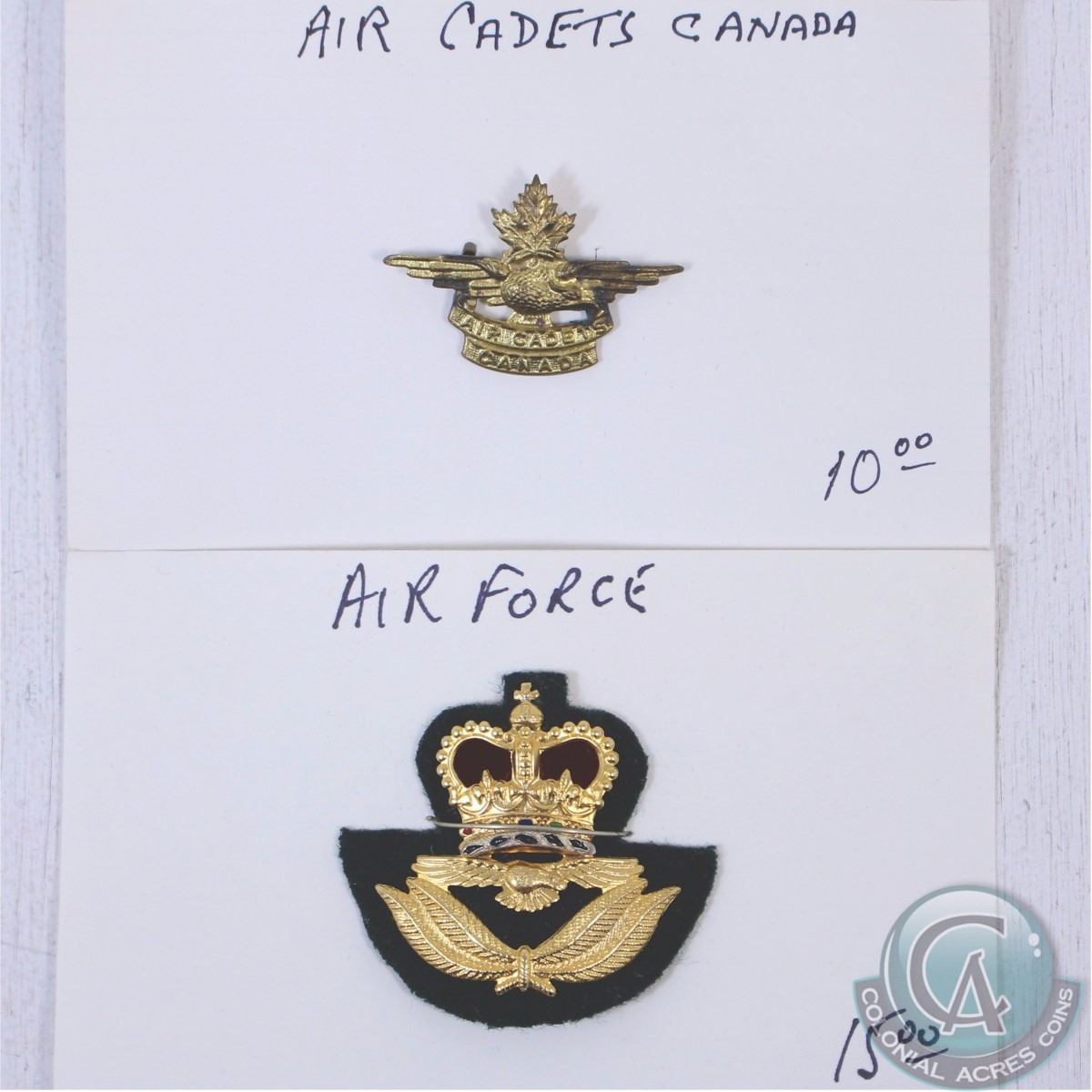 2x Air Force Badges. You will receive the Air Cadets Canada (light ...