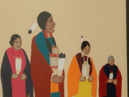 Mary Adair Horse Chief, Cherokee (b.1936)