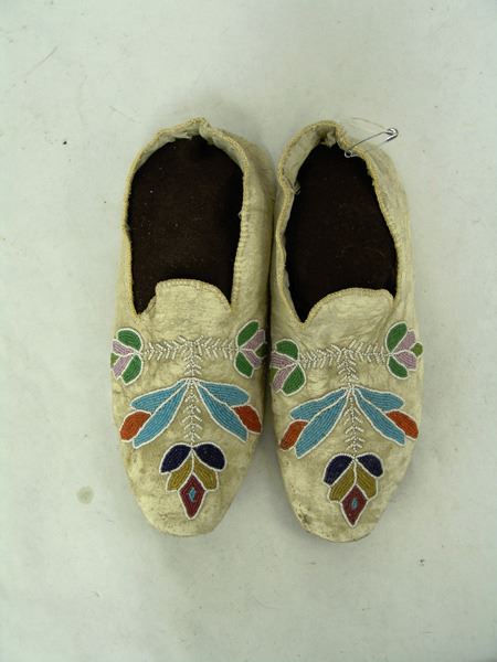 Cree Beaded Moccasins