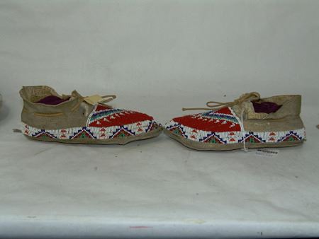 Ute Beaded Moccasins