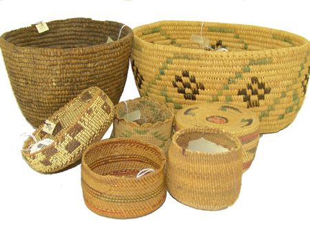 Group of 7 Baskets