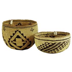 2 Pit River/Achumawi Baskets