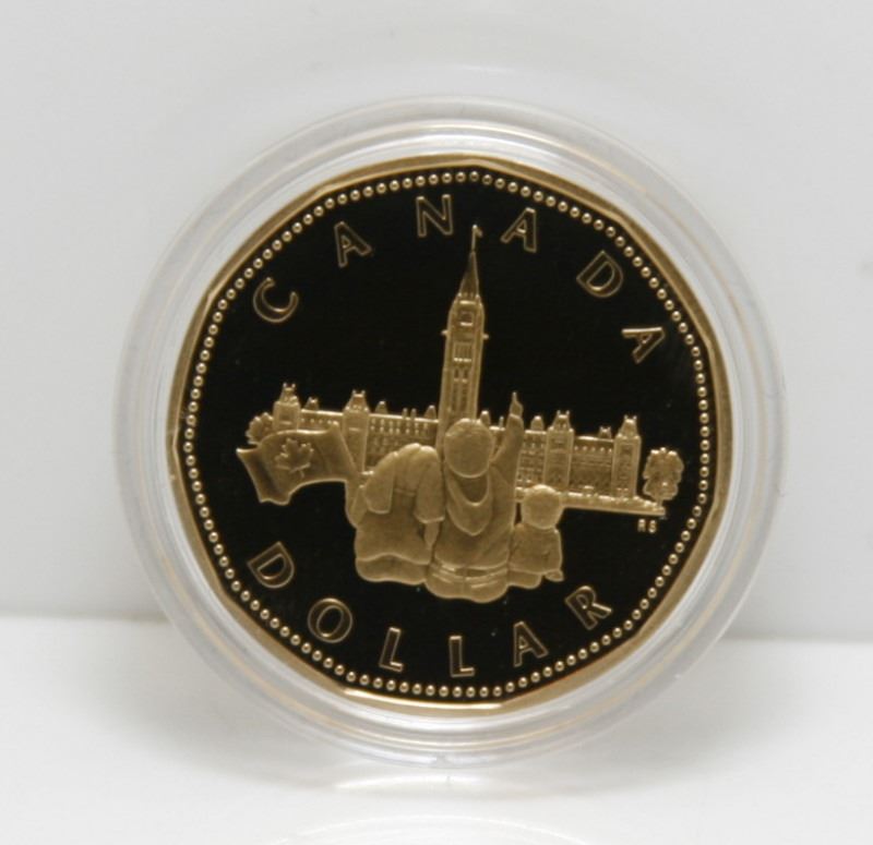 1992 Canada Sterling Silver Coins Set With Commemorative Loonie