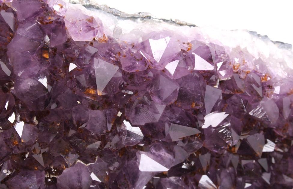 Large Amethyst Crystal Geode Formation