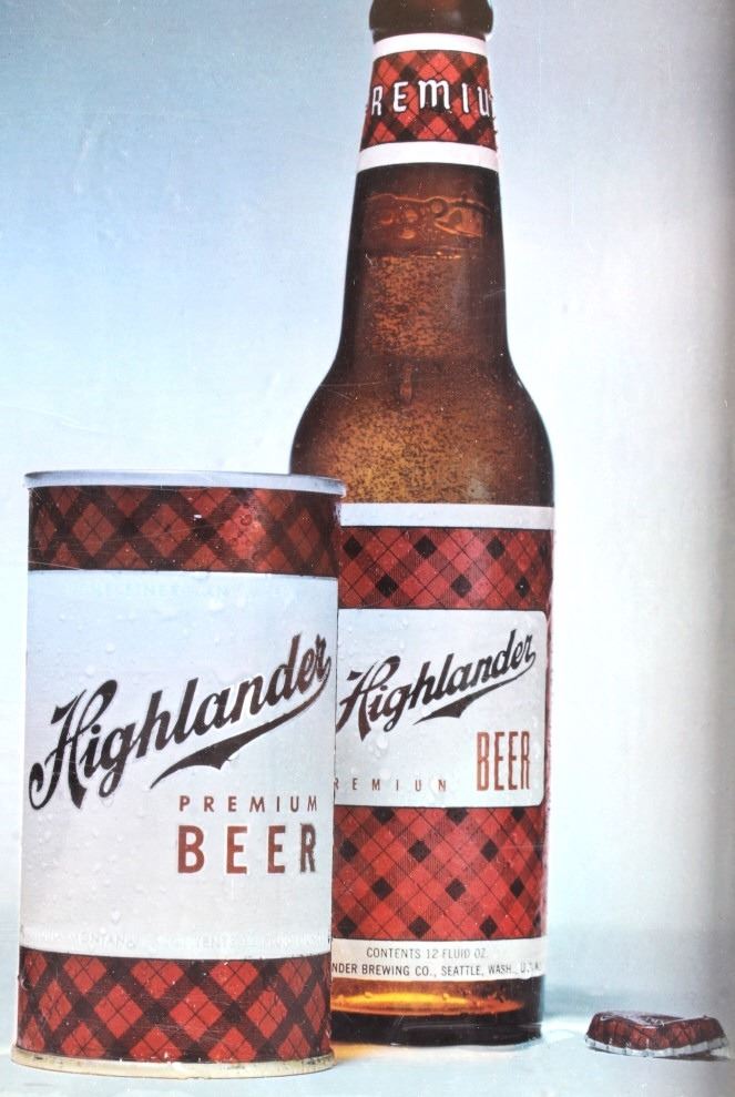 Highlander Beer Glacier Park Lighted Sign