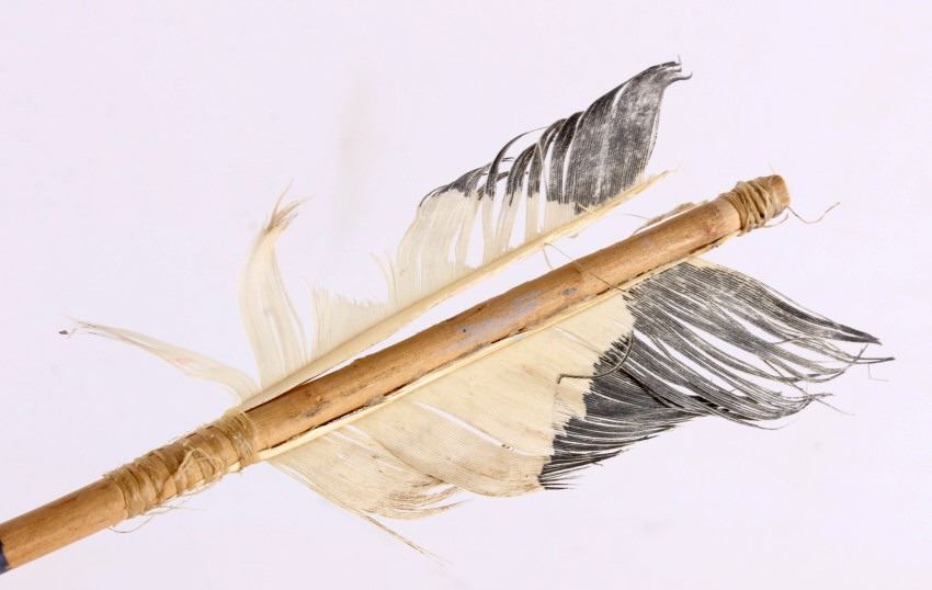 Crow Indian Child's Bow and Arrows