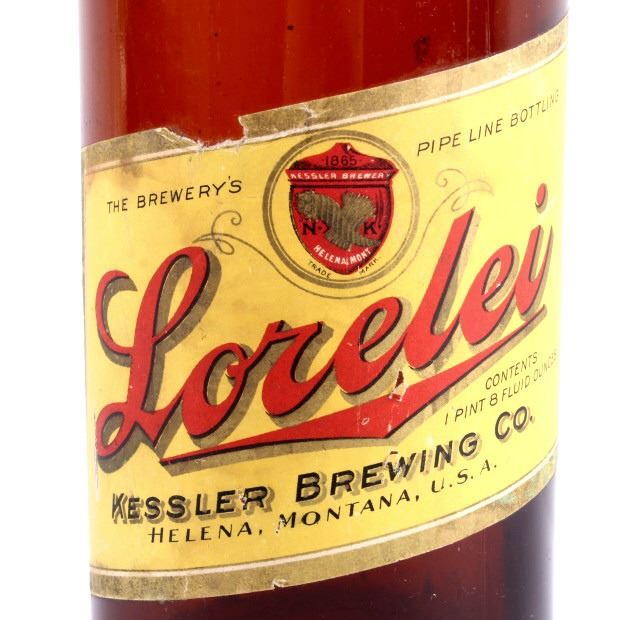 Kessler Lorelei Beer Bottle Helena Montana