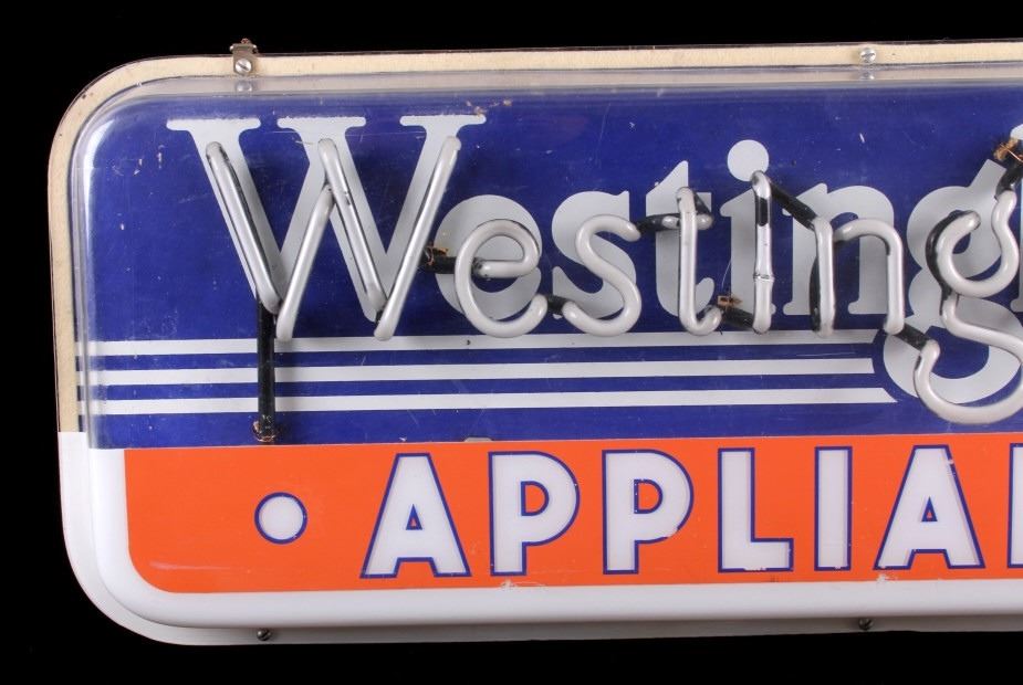 Westinghouse Appliances Neon Advertising Sign