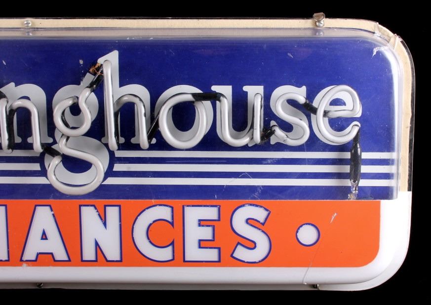 Westinghouse Appliances Neon Advertising Sign